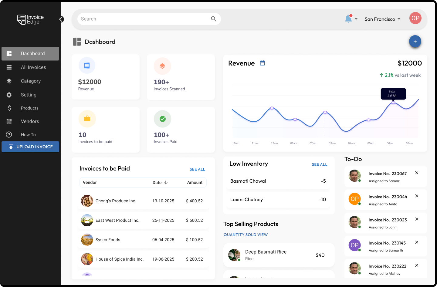 Invoice Edge - Smart Invoicing & Inventory Management